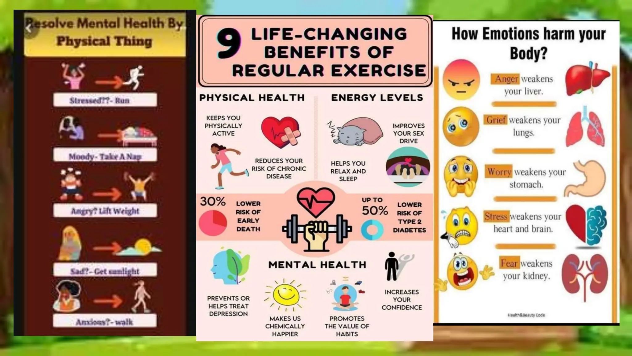 PowerPoint mental health and physical health | PPTX