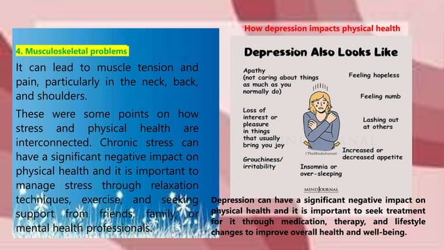 PowerPoint mental health and physical health | PPTX | Mental Health ...