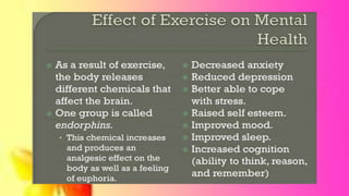 PowerPoint mental health and physical health | PPTX