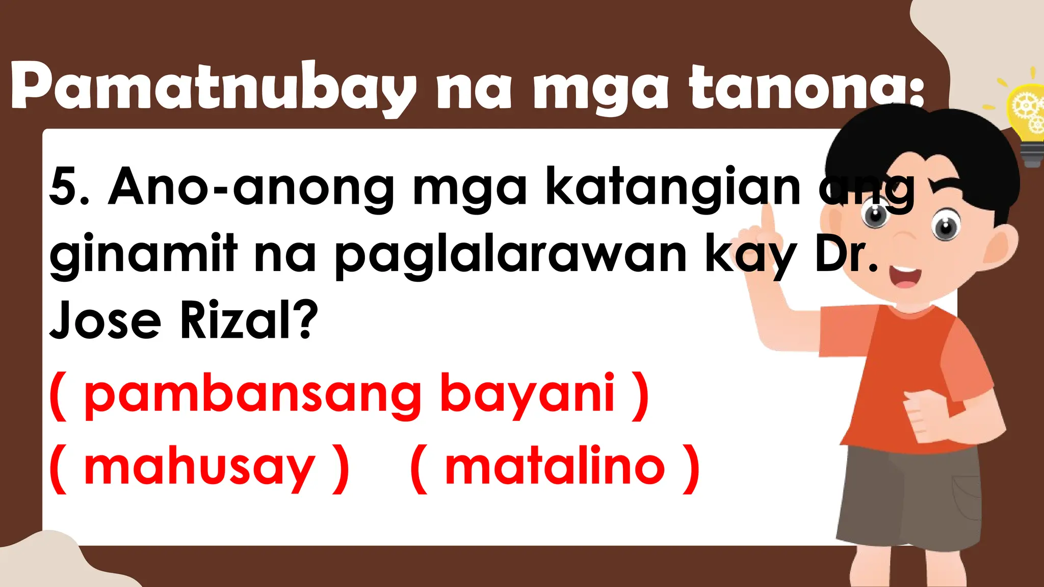 Salitang Naglalarawan sa tao, bagay, hayop lugar o pangyayari | PPTX