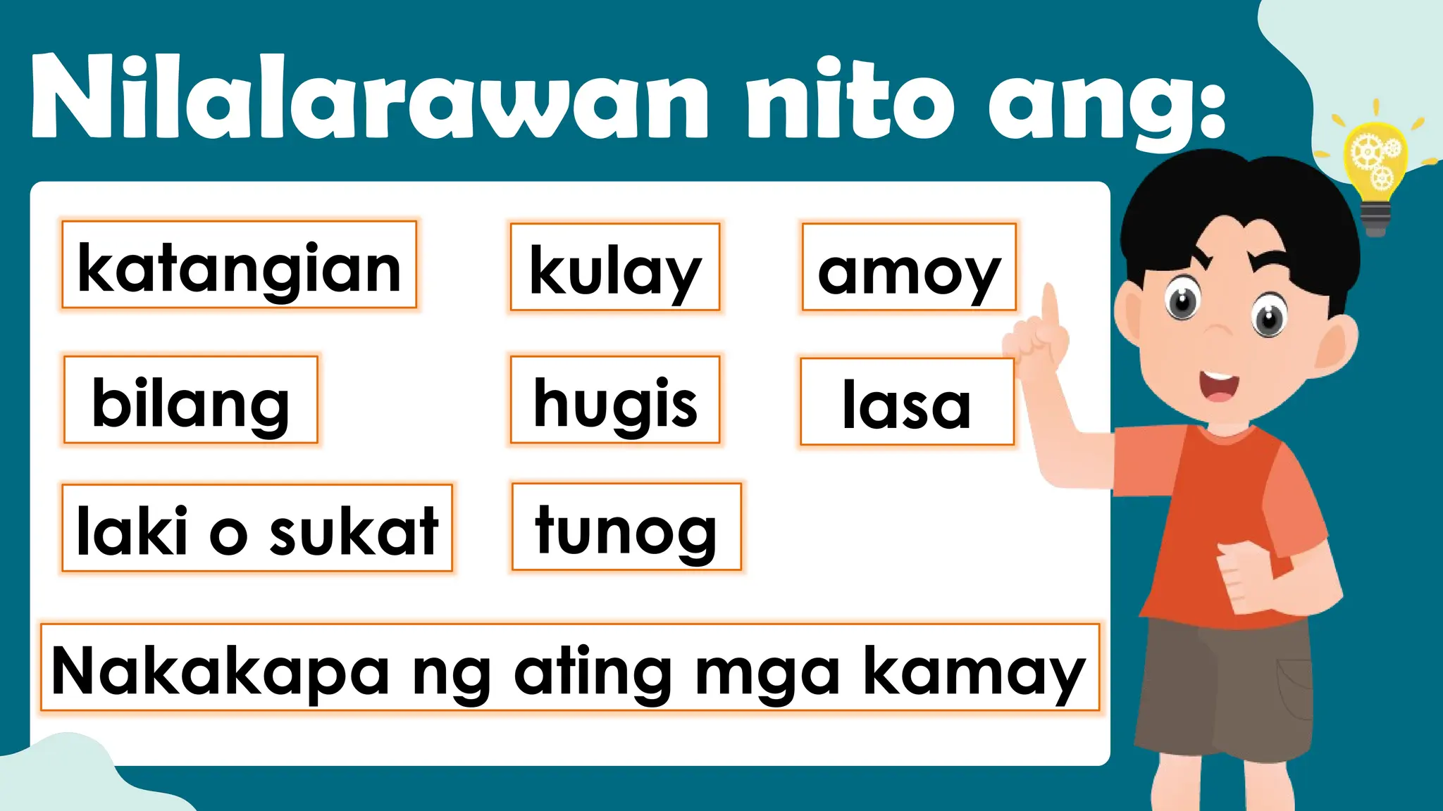 Salitang Naglalarawan sa tao, bagay, hayop lugar o pangyayari | PPTX