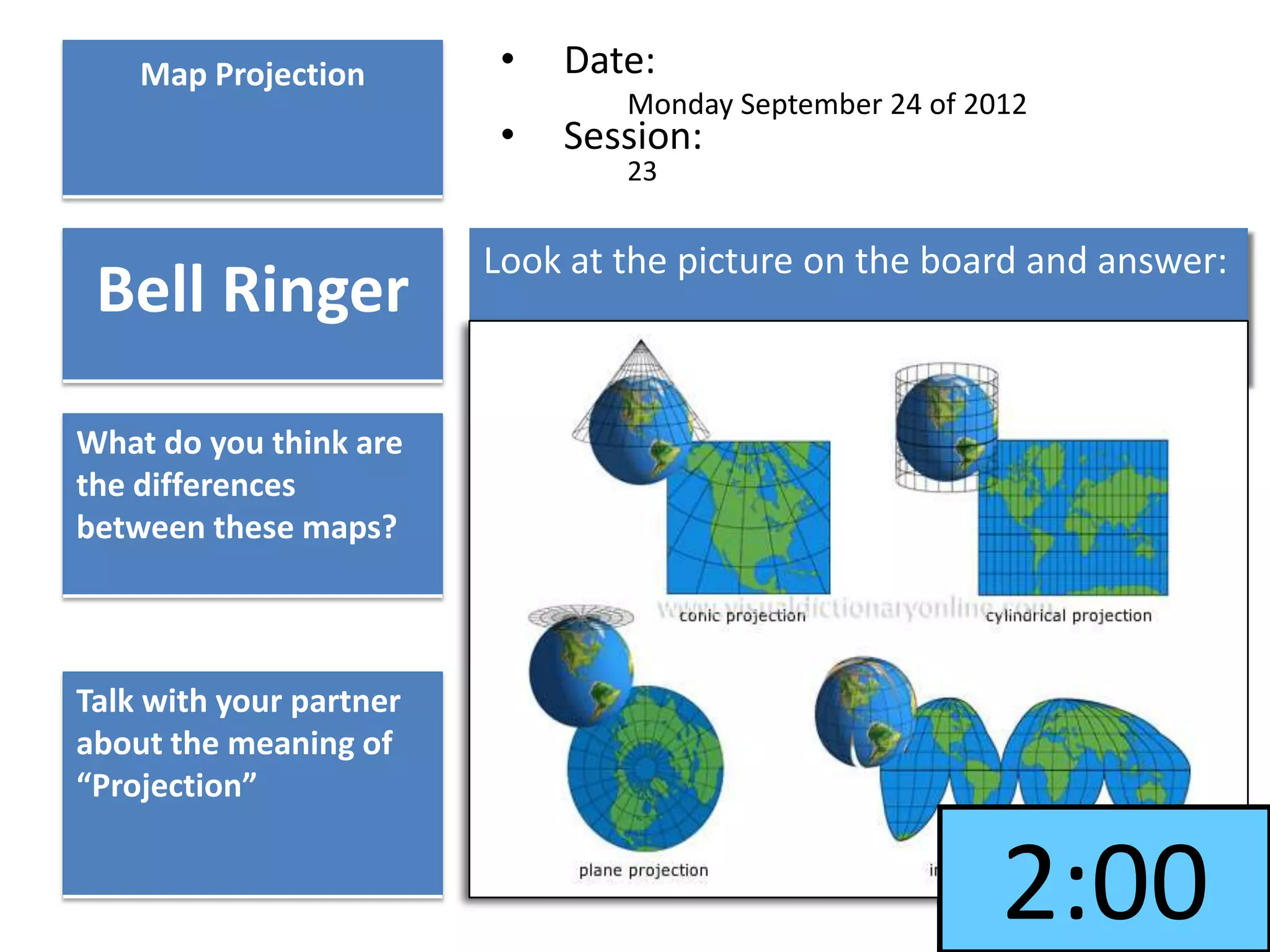 map projections | PPTX