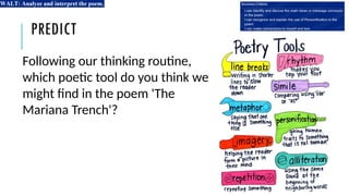 The Mariana Trench poem for kids grade 4 | PPTX
