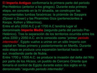 ANTIGUO EGIPTO | PPTX