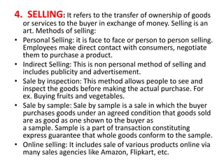 MARKETING FUNCTIONS | PPT