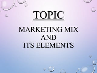 marketing mix.ppt