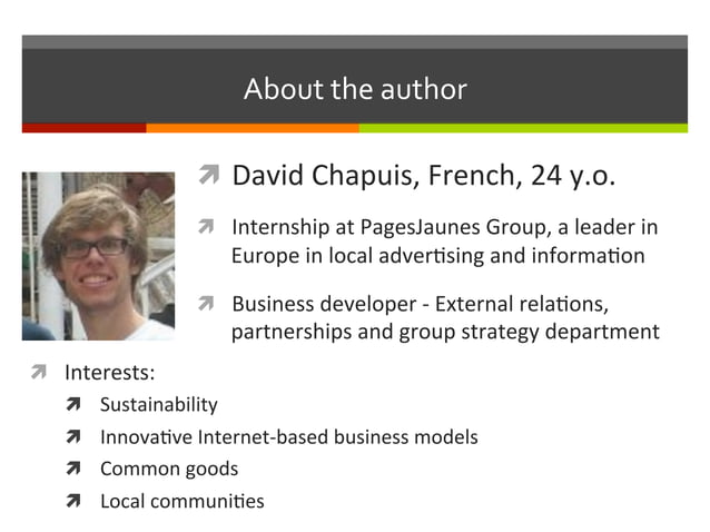 Master thesis presentation @ ESCP Europe | PPT