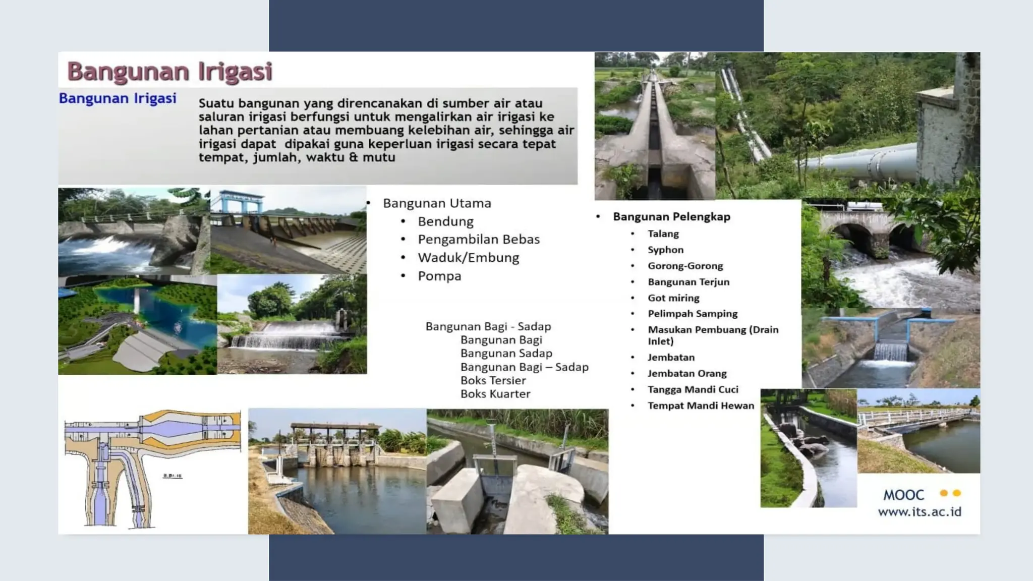 PPT Mata Kuliah Irigasi dan Bendungan (Desain Hidraulik Bendung Tetap Untuk Irigasi Teknis).pptx