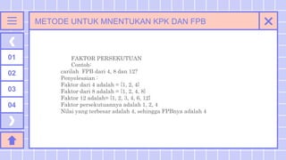 makalah matematika kajian teori dan conotj | PPTX