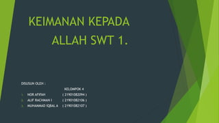 Ppt materi 1 kelompok 4 | PPT