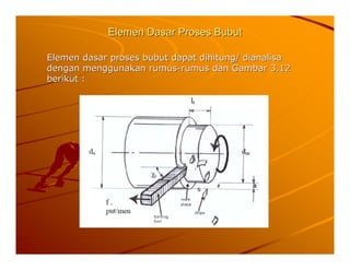 (P pt) materi 2. proses kerja bubut (turning) | PDF