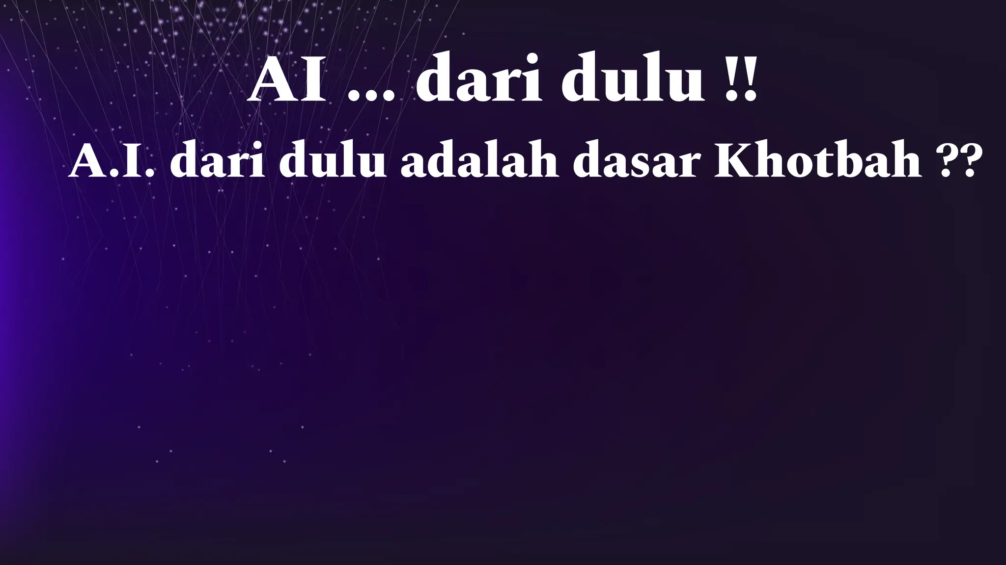 Materi Ai dan Persiapan Khotbah | PDF