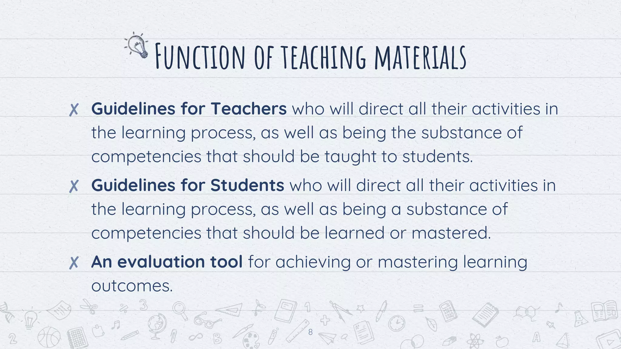 Material Development | PPT