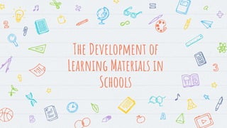 Material Development | PPTX