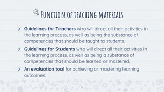 Material Development | PPT