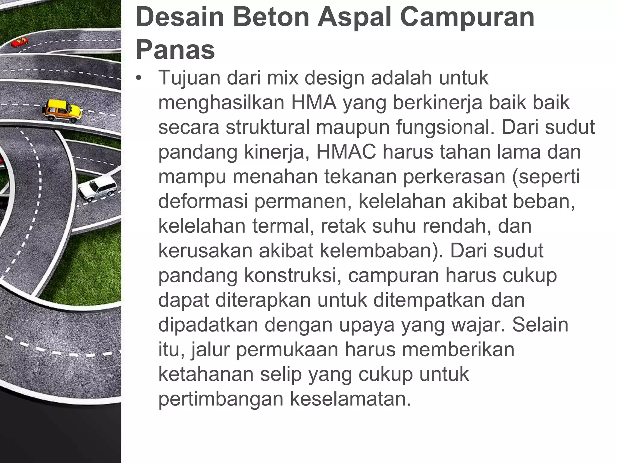 Ppt material perkerasan jalan pjr 1 | PPTX