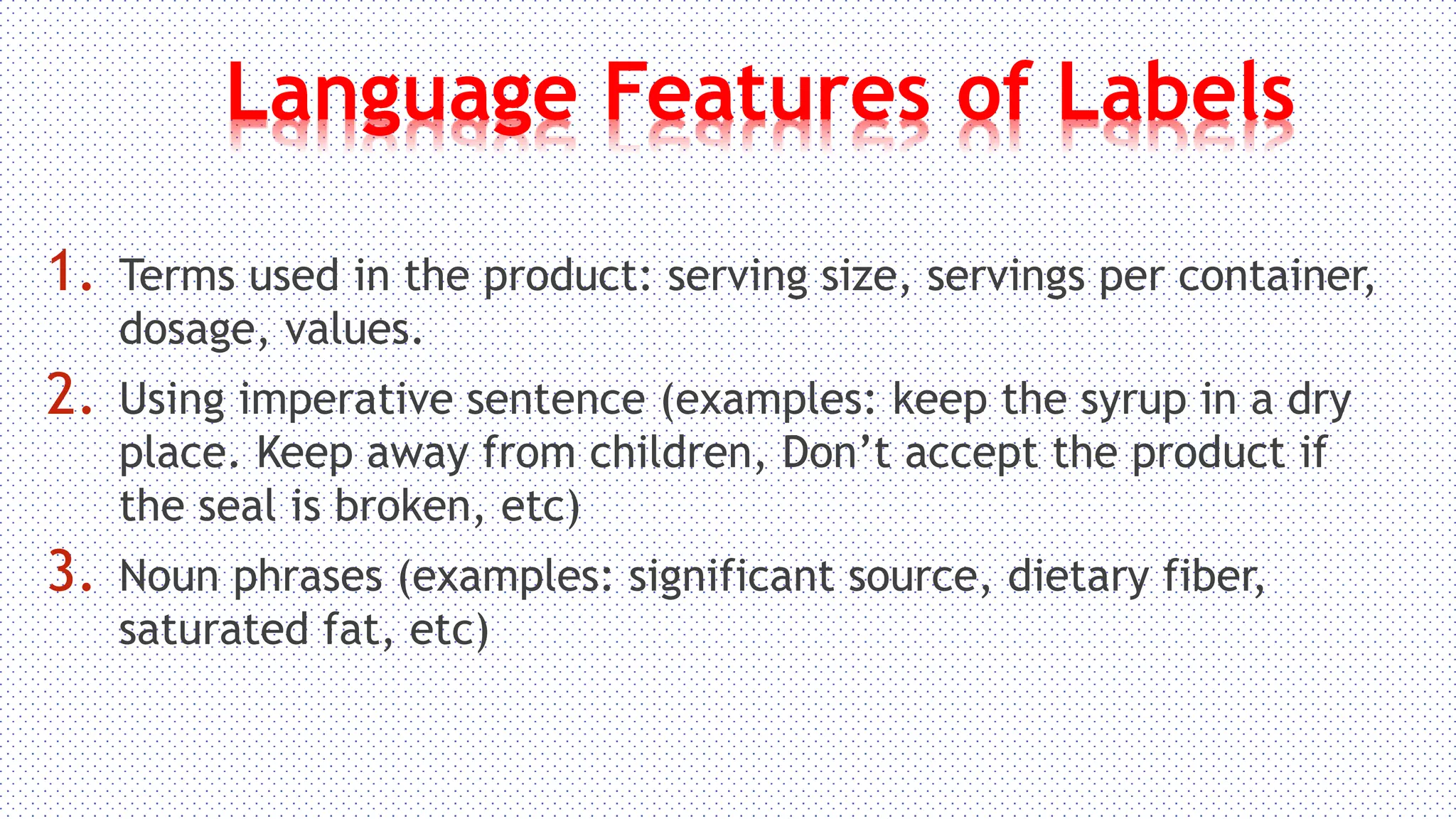 PPT Materi Bahasa Inggris Kelas 9 - labels.pptx