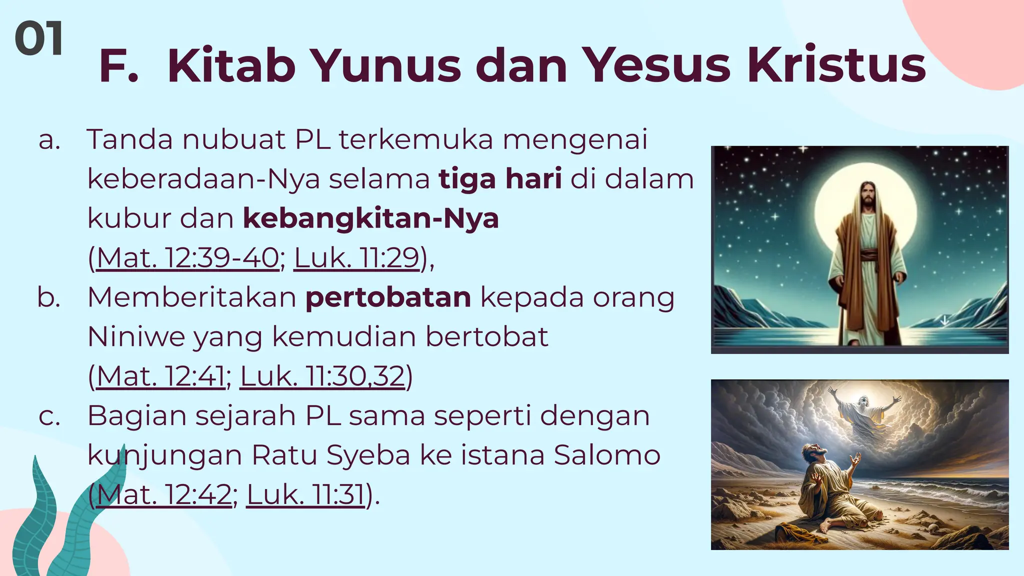 Materi Kelas Ministry Learning Center: Bedah Kitab Yunus | PPT
