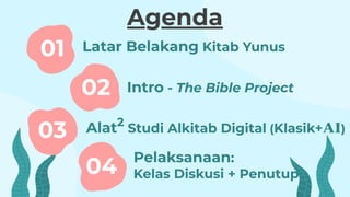 Materi Kelas Ministry Learning Center: Bedah Kitab Yunus | PDF