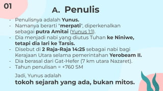 Materi Kelas Ministry Learning Center: Bedah Kitab Yunus | PPT