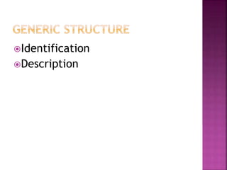 Ppt materi belajar kelas smp kelas vii descriptive text | PPTX