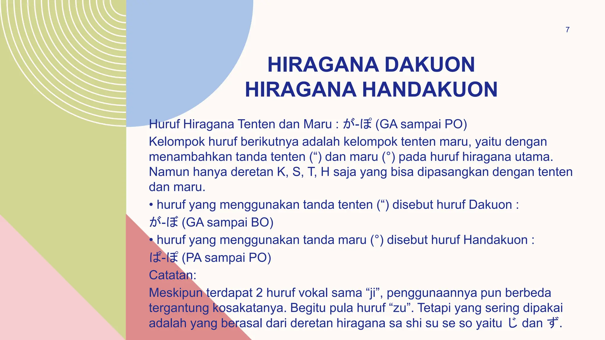 PPT MATERI HIRAGANA KELAS 10 SMA/MA.pptx
