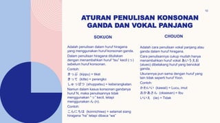 PPT MATERI HIRAGANA KELAS 10 SMA/MA.pptx