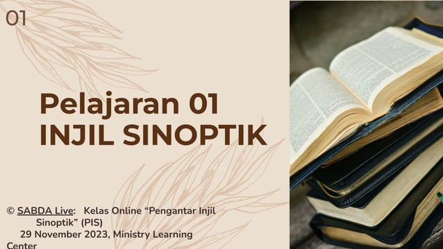 Materi Kelas Pengantar Injil Sinoptik.pdf