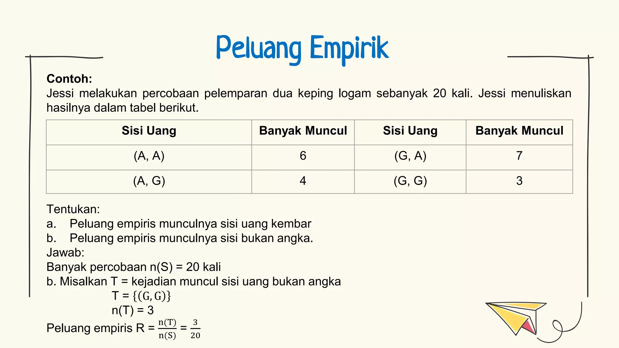 PPT MATERI PELUANG EMPIRIK.pptx