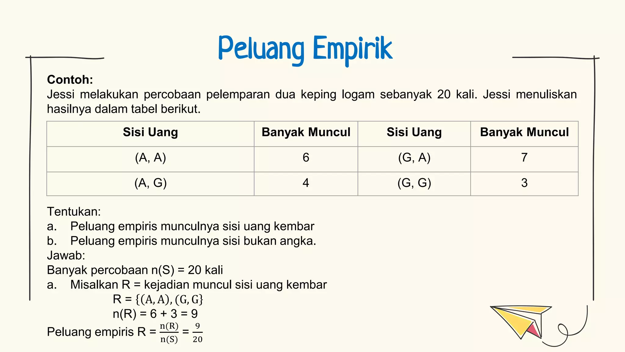 PPT MATERI PELUANG EMPIRIK.pptx