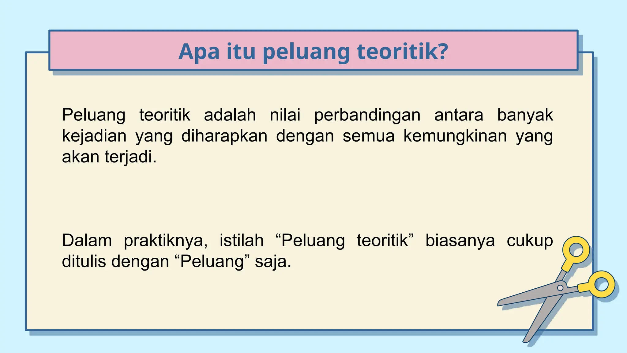 Mari Belajar Materi Peluang Teoritik.pptx