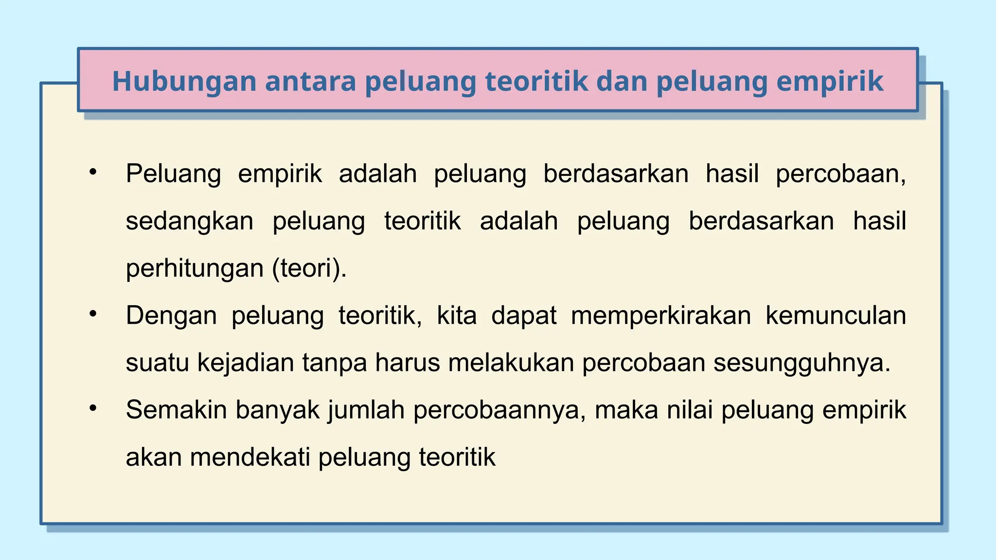 Mari Belajar Materi Peluang Teoritik.pptx