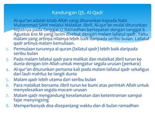 Ppt materi qur’an hadits di mi kelas 2 semester | PPTX