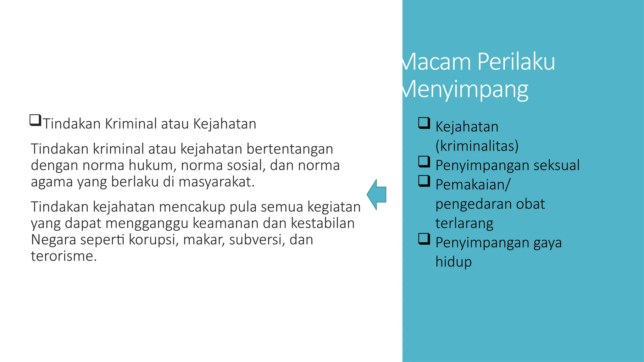PPT Materi Sosiologi Kelas X Bab 5. Perilaku Menyimpang (KTSP).pptx