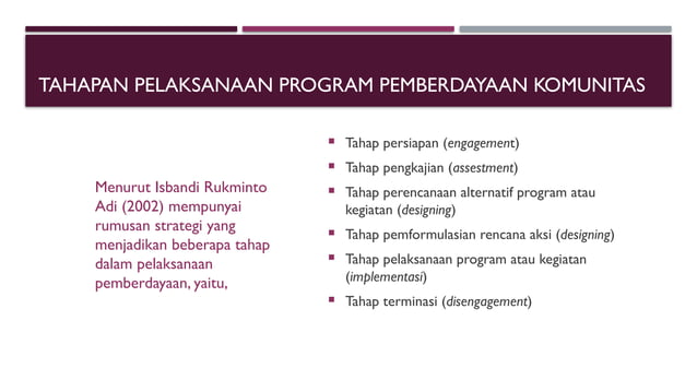 PPT Materi Sosiologi Kelas XII. Bab 5. Perencanaan Pemberdayaan Komunitas (Kurikulum 2013).pptx