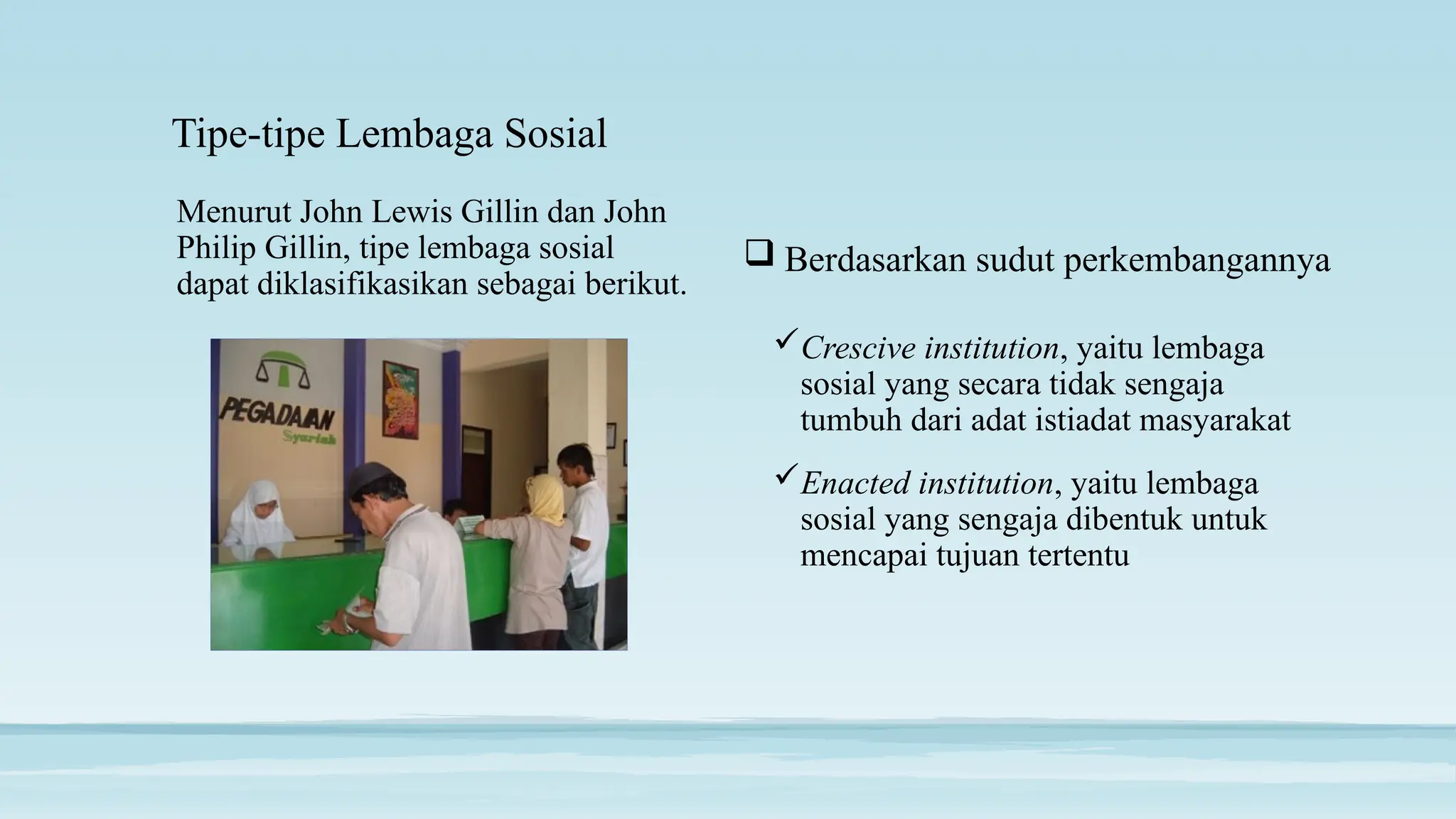 PPT Materi Sosiologi Kelas XII Bab 3. Lembaga Sosial (KTSP) (1).pptx