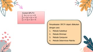 Ppt materi spltv pembelajaran 1 kelas x | PPTX