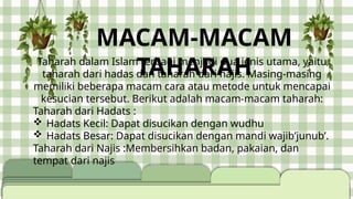 ppt materi taharah wudhu dan mandi dll.pptx