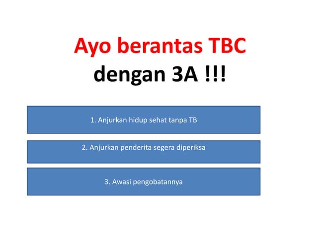 Ppt materi tuberculosis paru fixed. pptx | PPTX