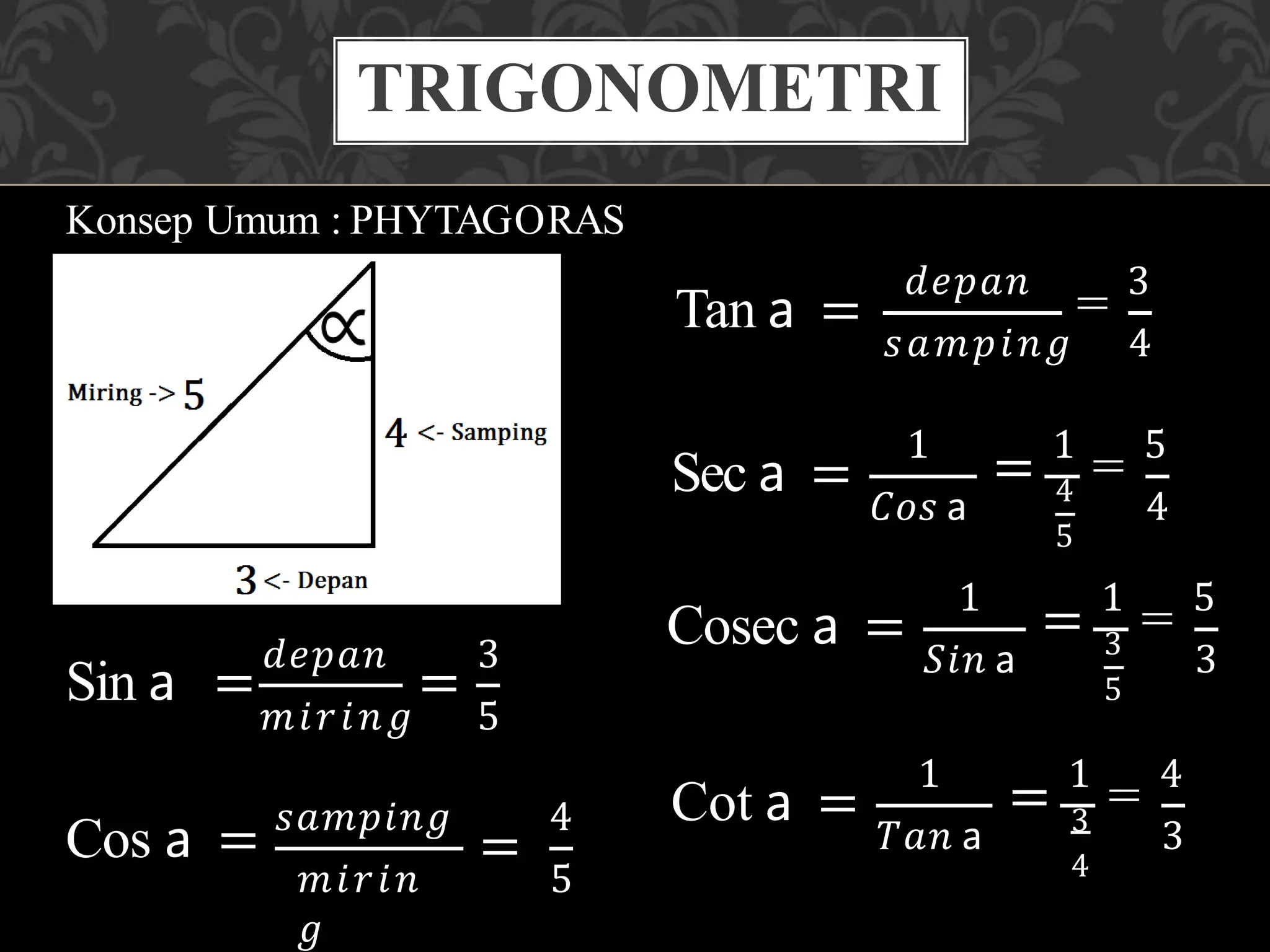 PPT MATERI TRIGONOMETRI KELAS 10 SEMESTER 2.pptx