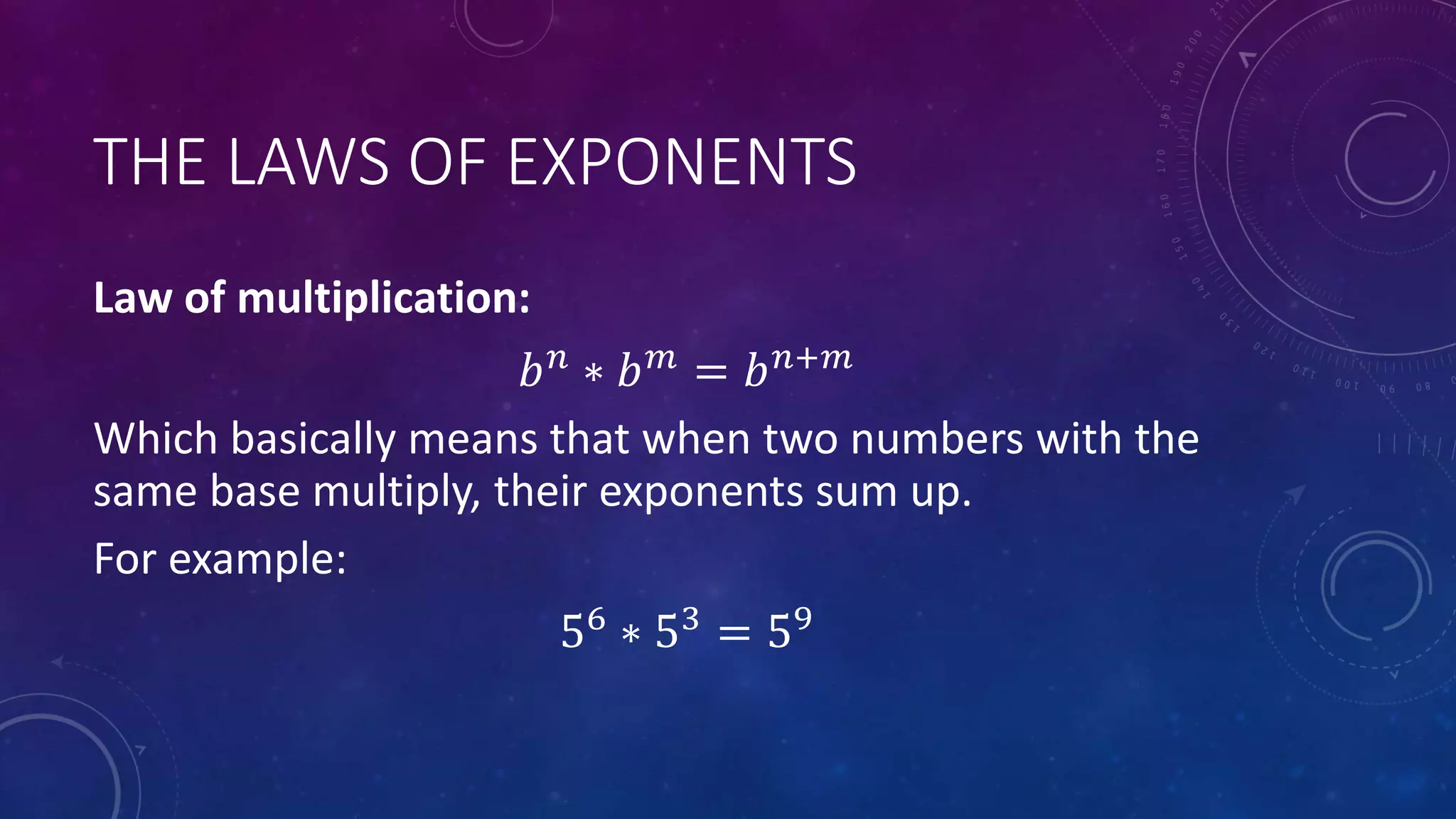 Law of Exponents and the Law of Logarithms | PPTX