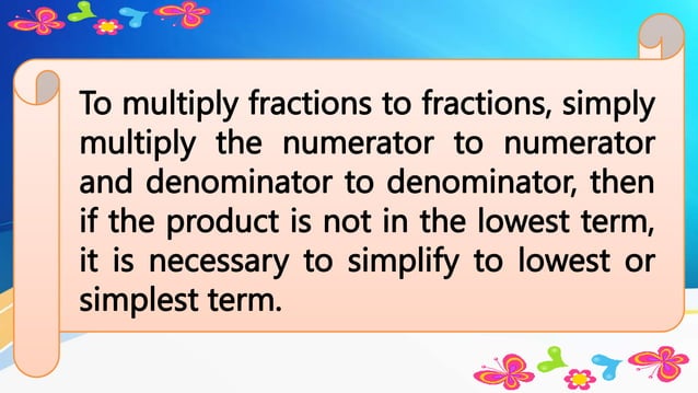 PPT MATH 5 Q1 MULTIPLIES A FRACTION AND A WHOLE NUMBER AND ANOTHER FRACTION.pptx | Desserts and ...