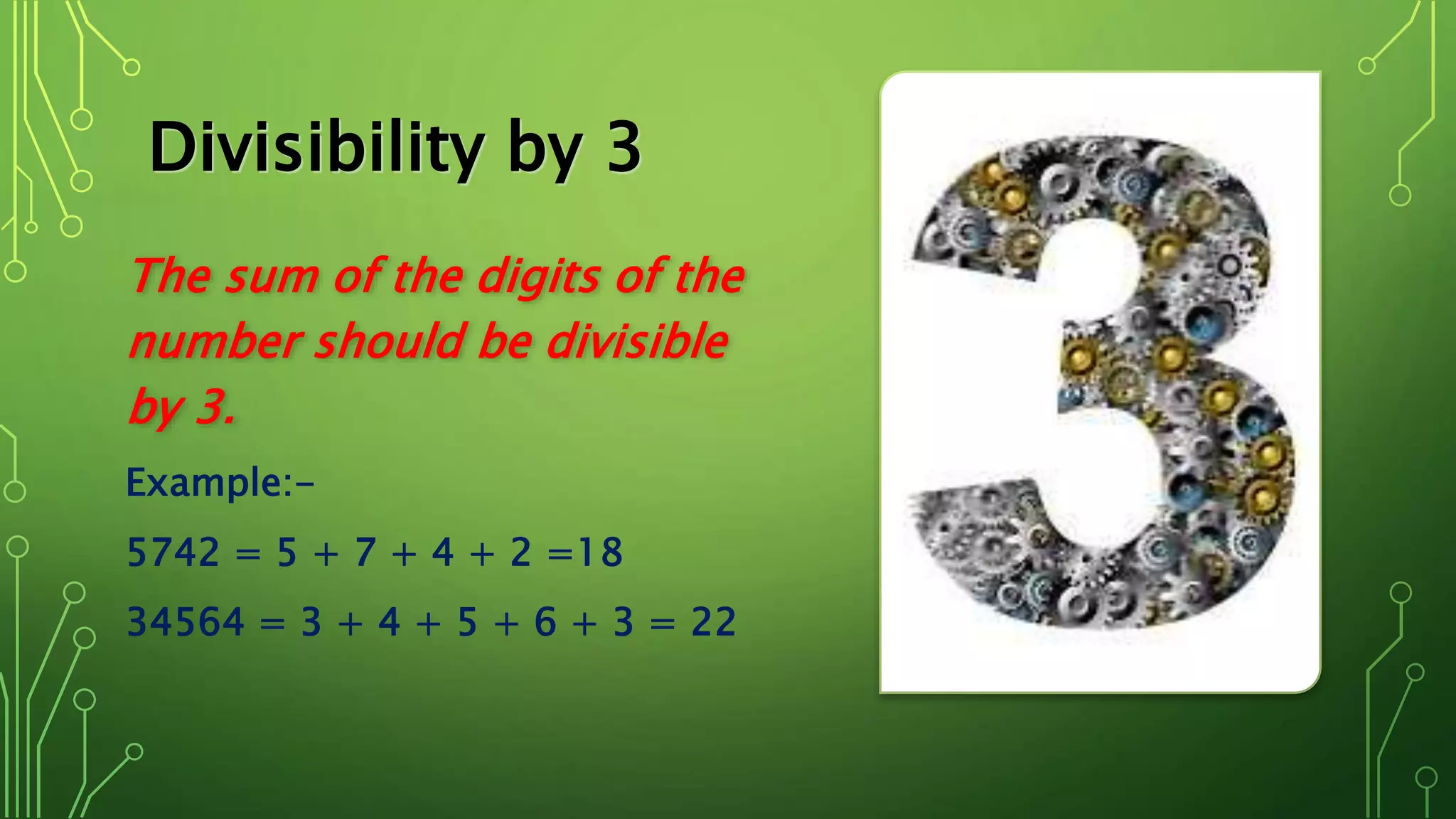 Test of Divisibility | PPTX