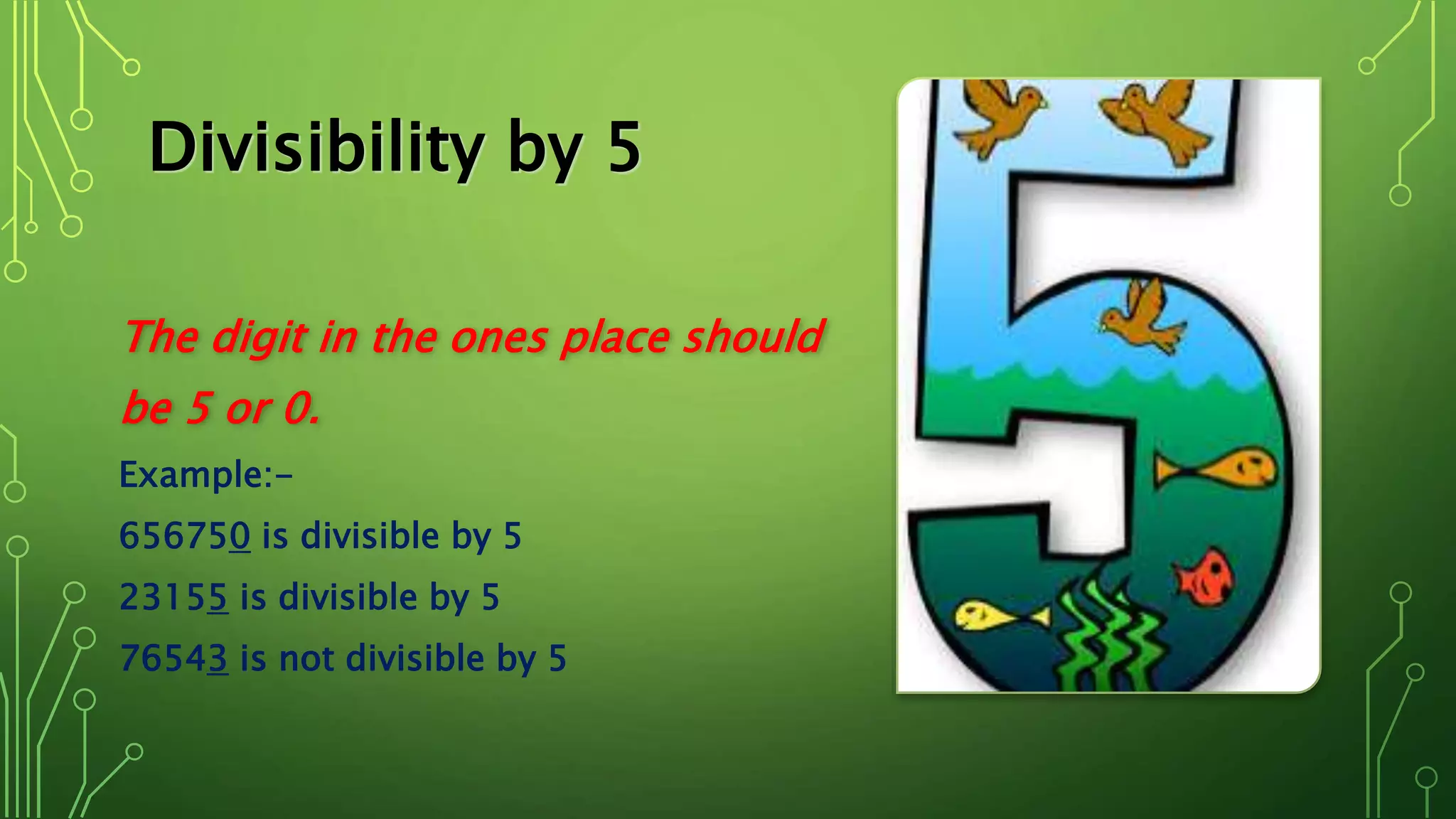 Test of Divisibility | PPTX