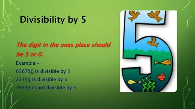 Test of Divisibility | PPTX