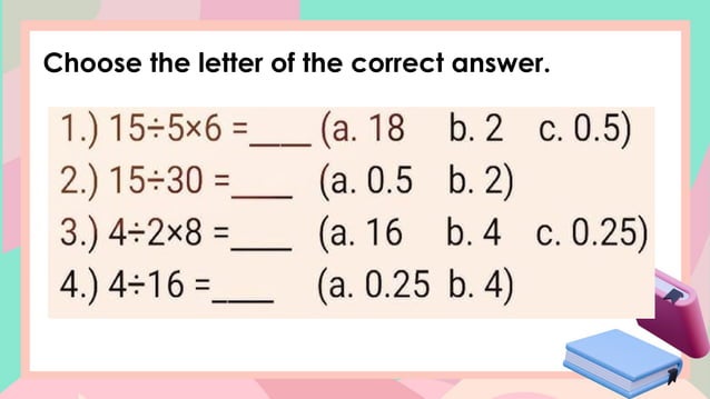 POWERPOINT PRESENTATION IN MATHEMATICS GRADE 4 | PPTX