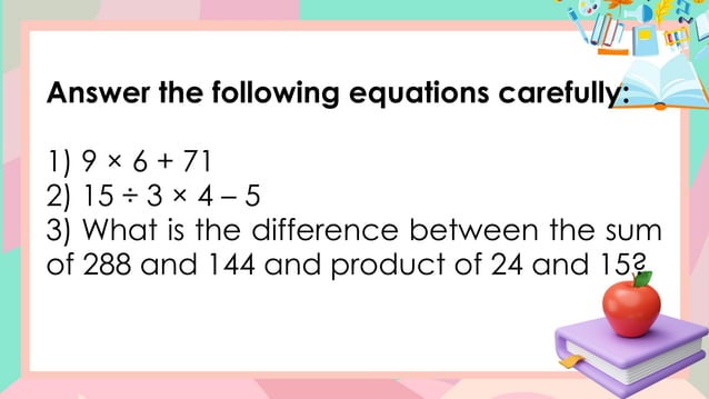 POWERPOINT PRESENTATION IN MATHEMATICS GRADE 4 | PPTX