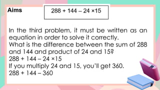 POWERPOINT PRESENTATION IN MATHEMATICS GRADE 4 | PPTX