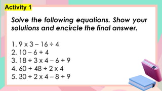 POWERPOINT PRESENTATION IN MATHEMATICS GRADE 4 | PPTX