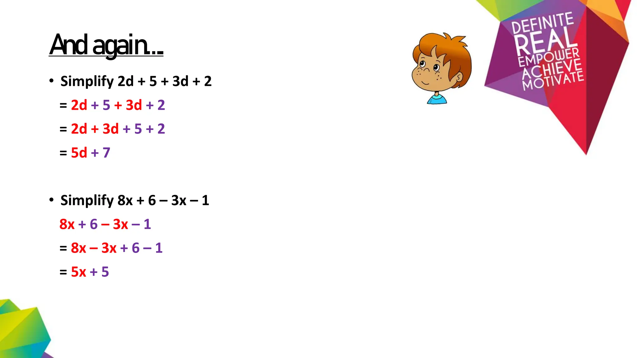 PPT Maths Algebra - Simplifying Algebraic Expressions.pdf